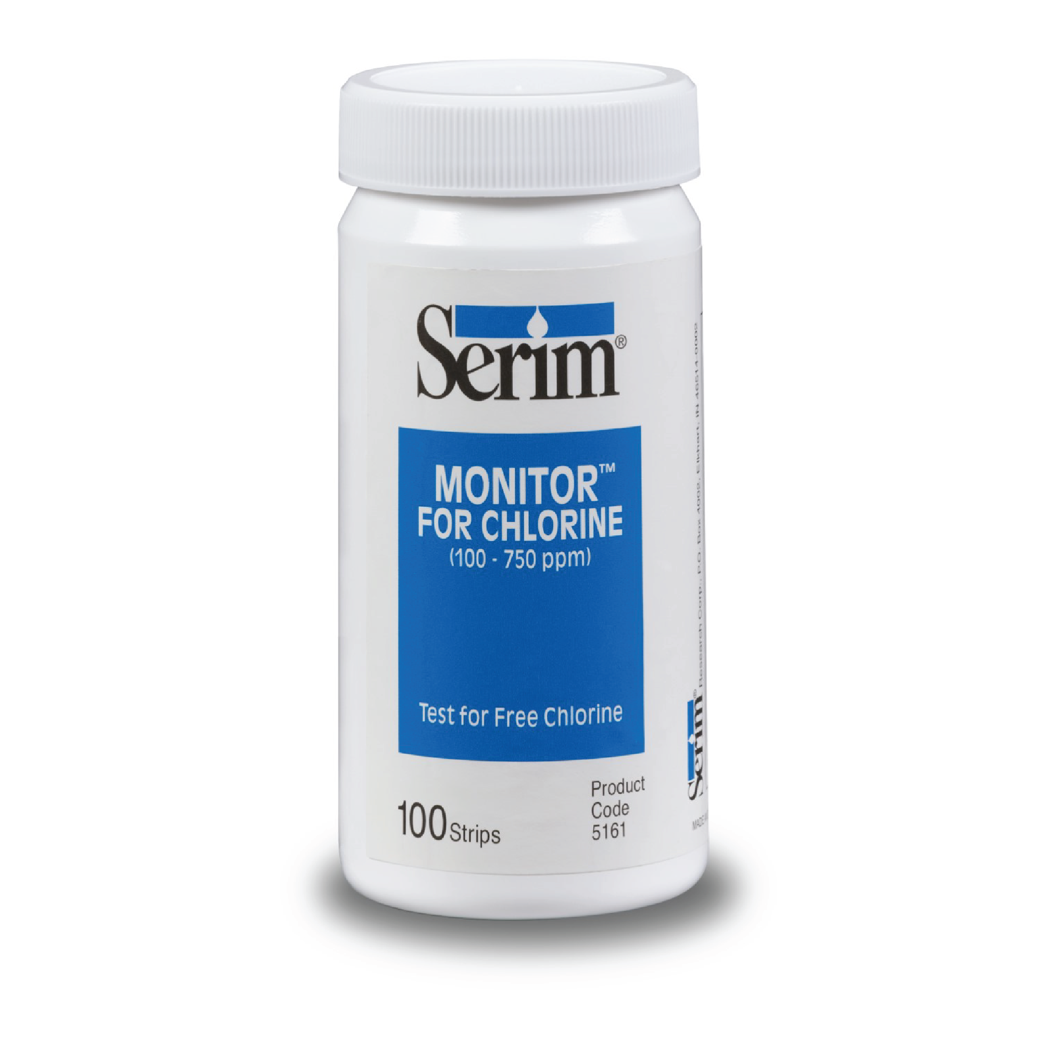 Serim High Range Free Chlorine Testing Strips for Restaurants - Test ...